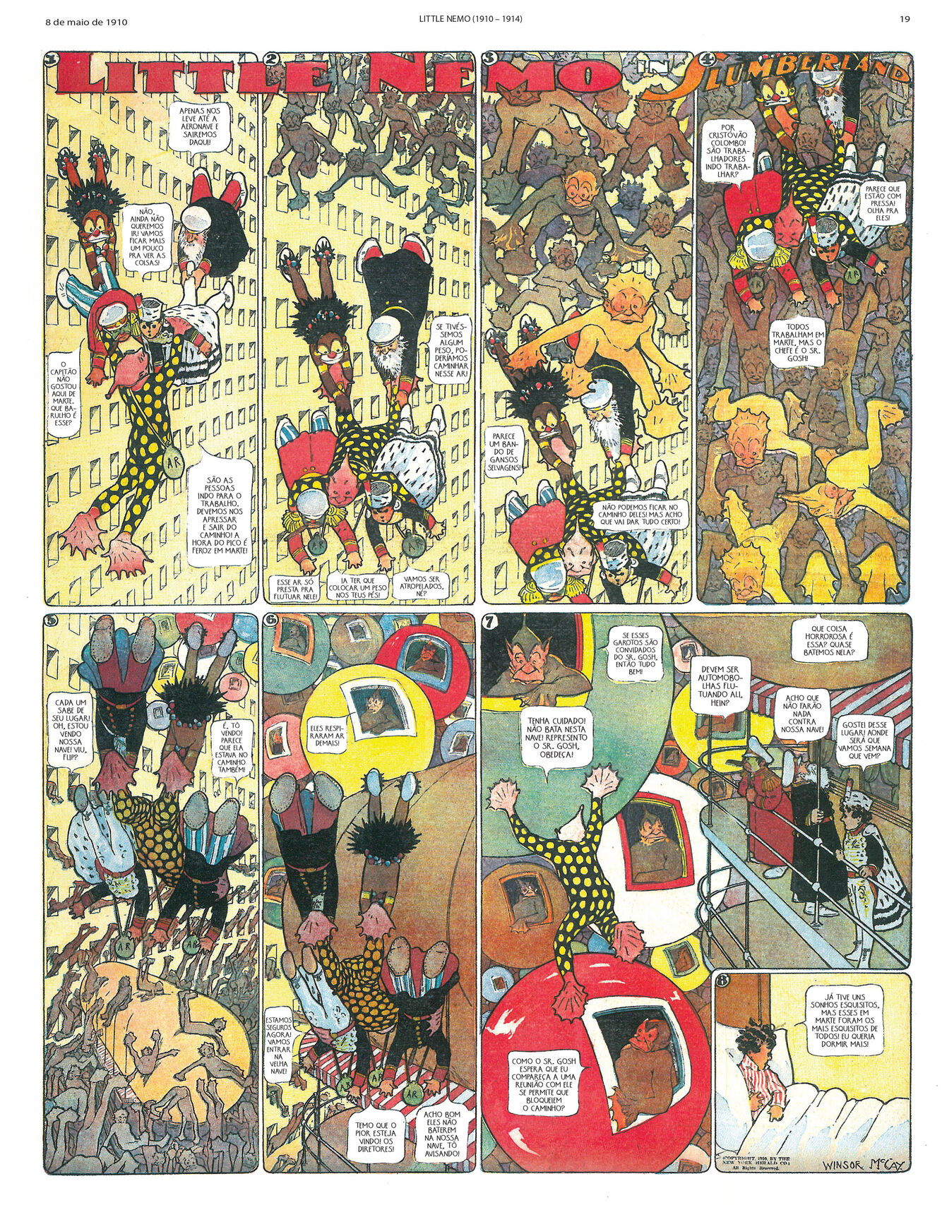 Novo volume de “Little Nemo”, de Winsor McCay, está no Catarse – Hábito de Quadrinhos